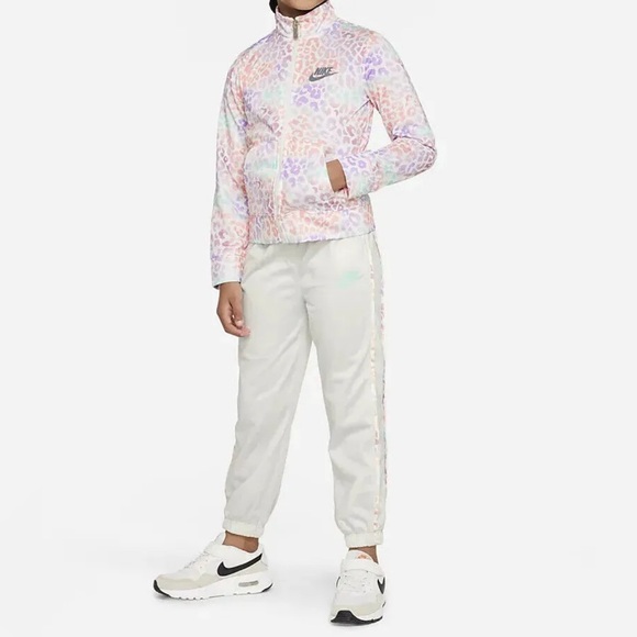 Nike | Matching Sets | Nike Kids Girls Burgundy Crush Spoton Tricot Set ...